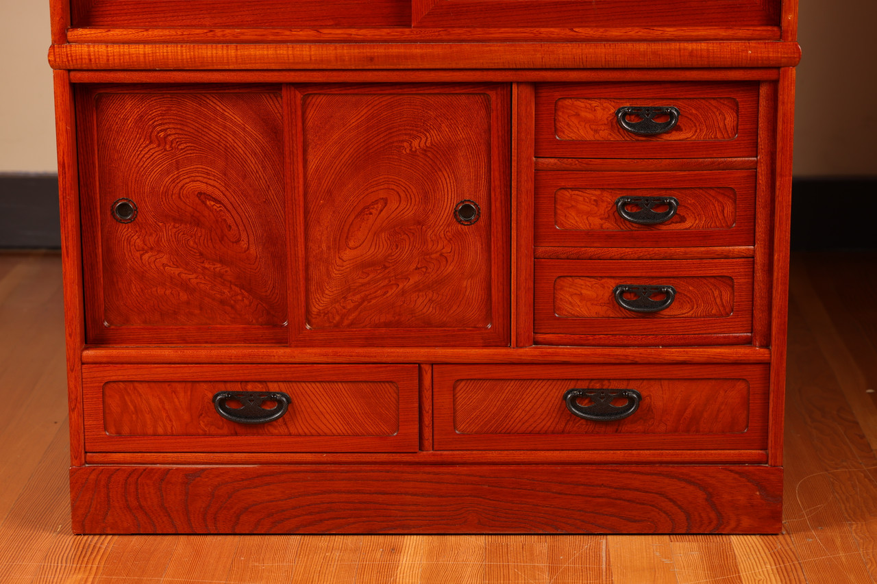 Authentic Japanese Cha Tansu Tea Chest 2 Section (23F-C19) - Eastern ...