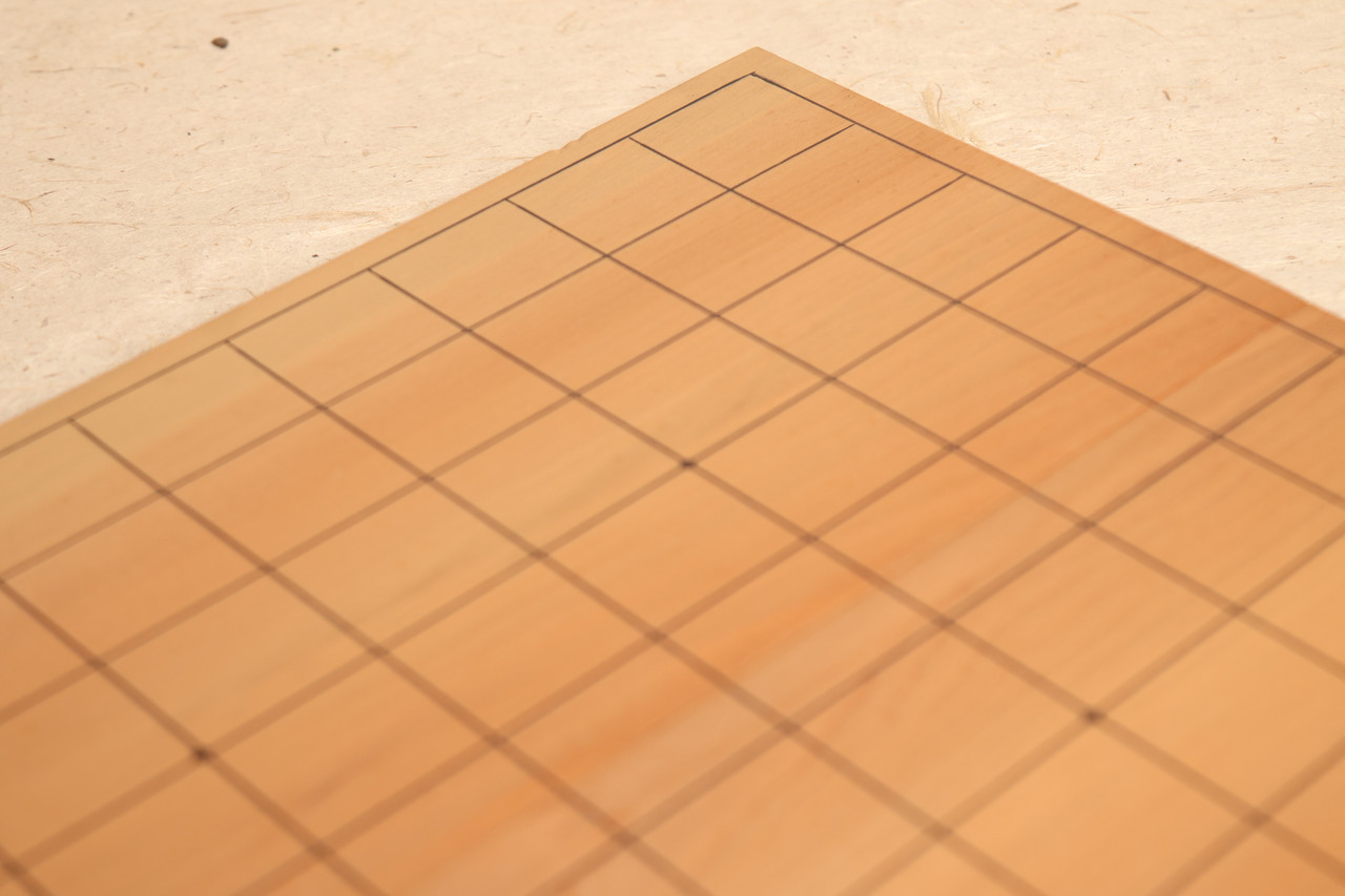 Japanese Folding Shogi Ban Game Board, board only(23O-205-2)