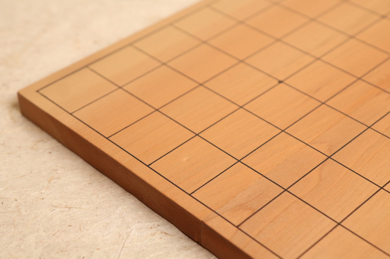 Japanese Folding Shogi Ban Game Board, board only(23O-205-2)