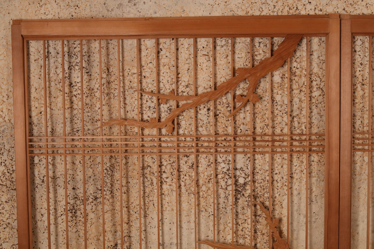 Vintage Japanese Shoin Panels Set (23O-418)