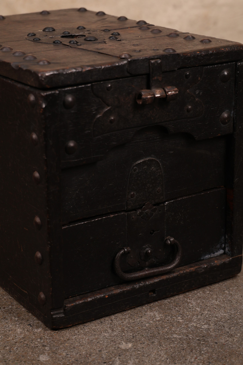 Antique Japanese Merchant's Money Box — 1880, Meiji Era (SKU: 25M-488 ...