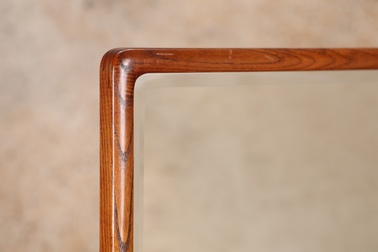 Vintage Japanese Full-Length Sugatami/Floor Mirror With Curved Base ...