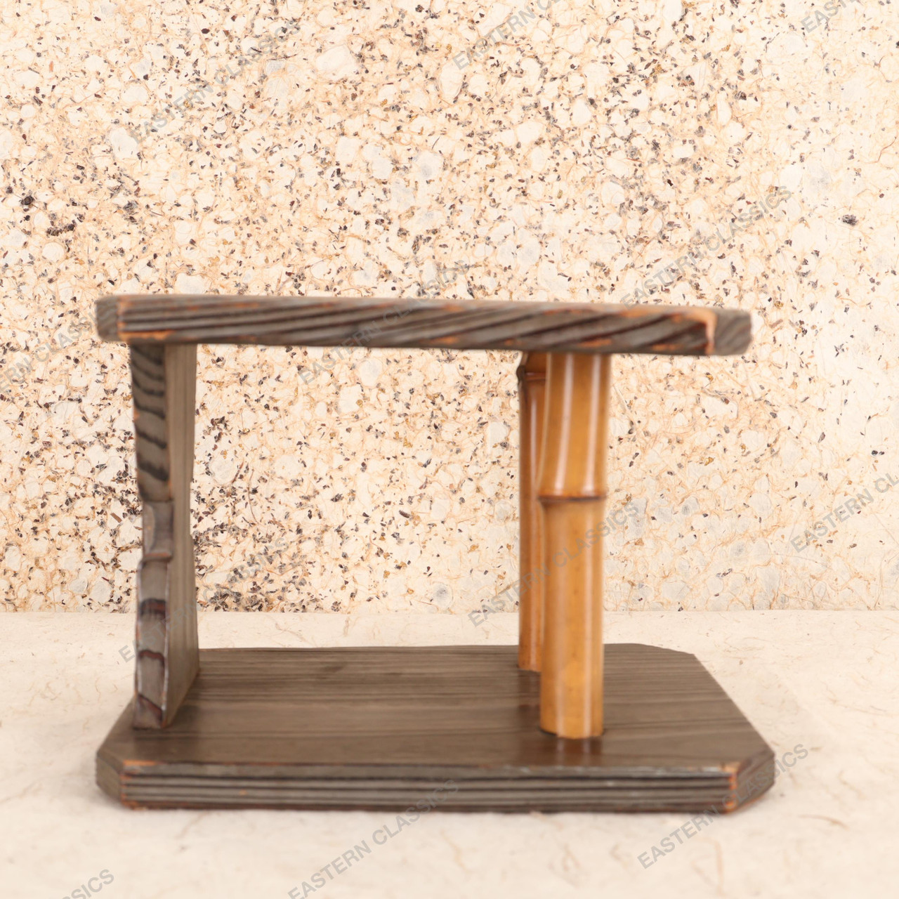 Vintage Japanese Small Tea Ceremony Stand — Wood, 1980, Showa Era (SKU ...