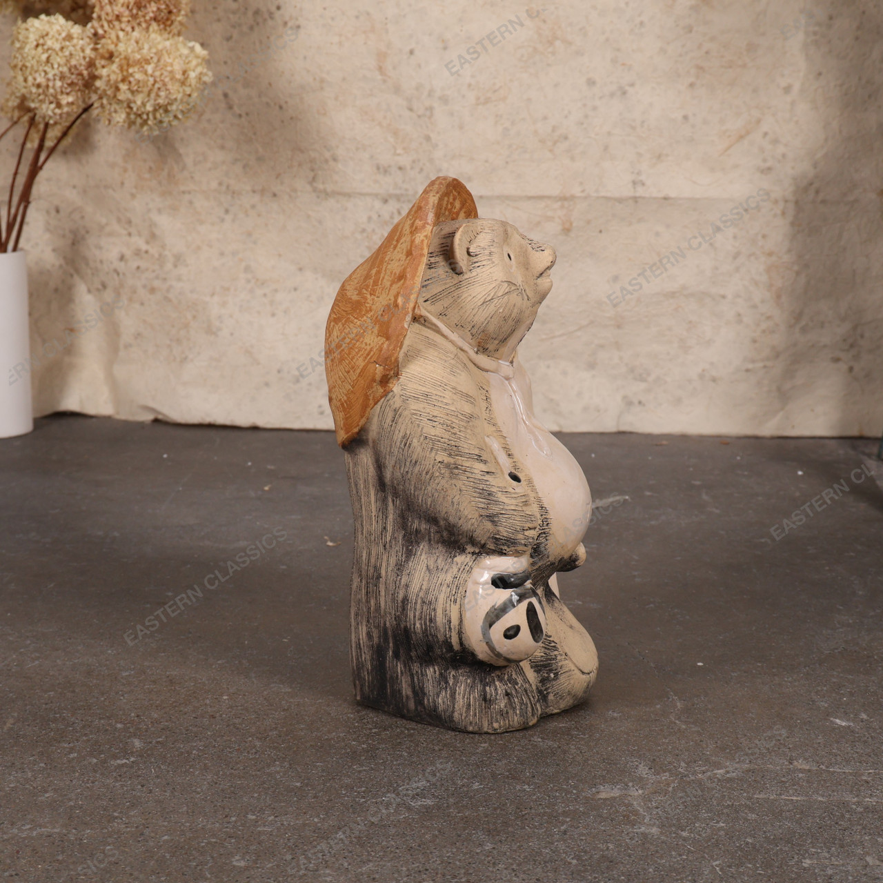 Vintage Japanese Tanuki Statue - 1980s Showa Era (25D-444) - Eastern ...