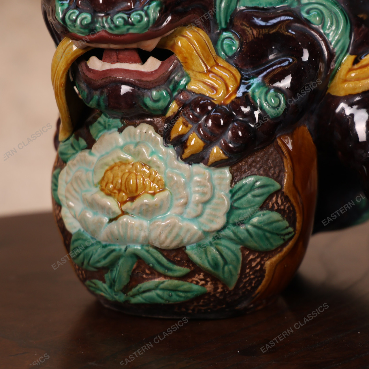 Vintage Japanese Kutani Shishi Lion - 1980s Showa Era (25D-004 ...