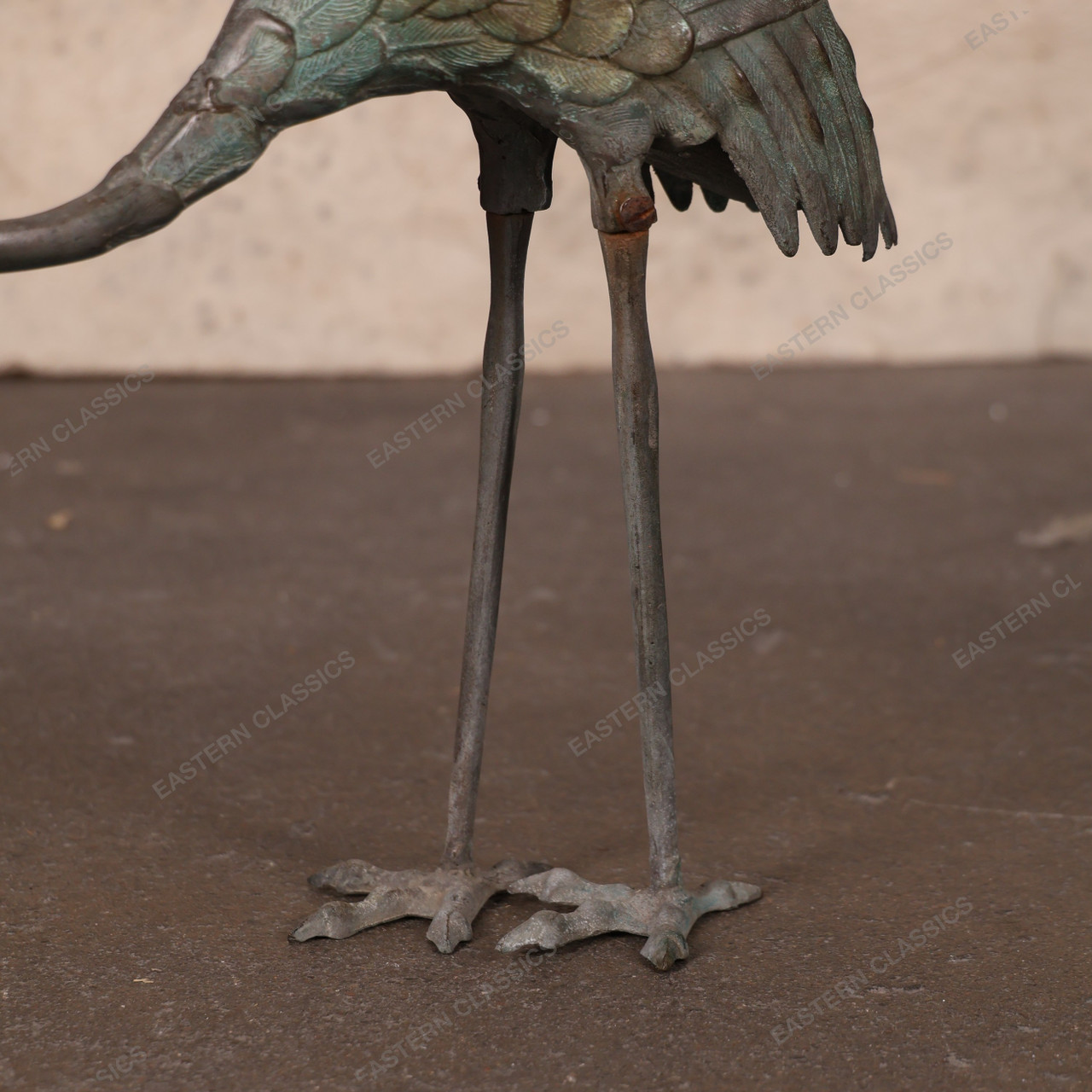 Vintage Japanese Crane Statue - 1960s Showa Era (25D-277-3) - Eastern ...