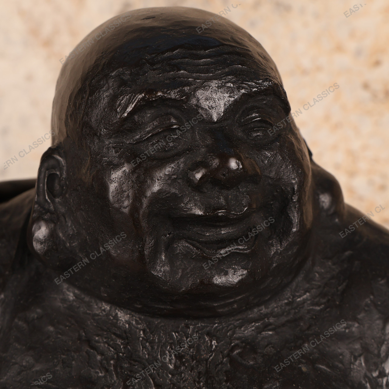 Vintage Japanese Hotei Statue - 1970s Showa Era (25D-142) - Eastern ...