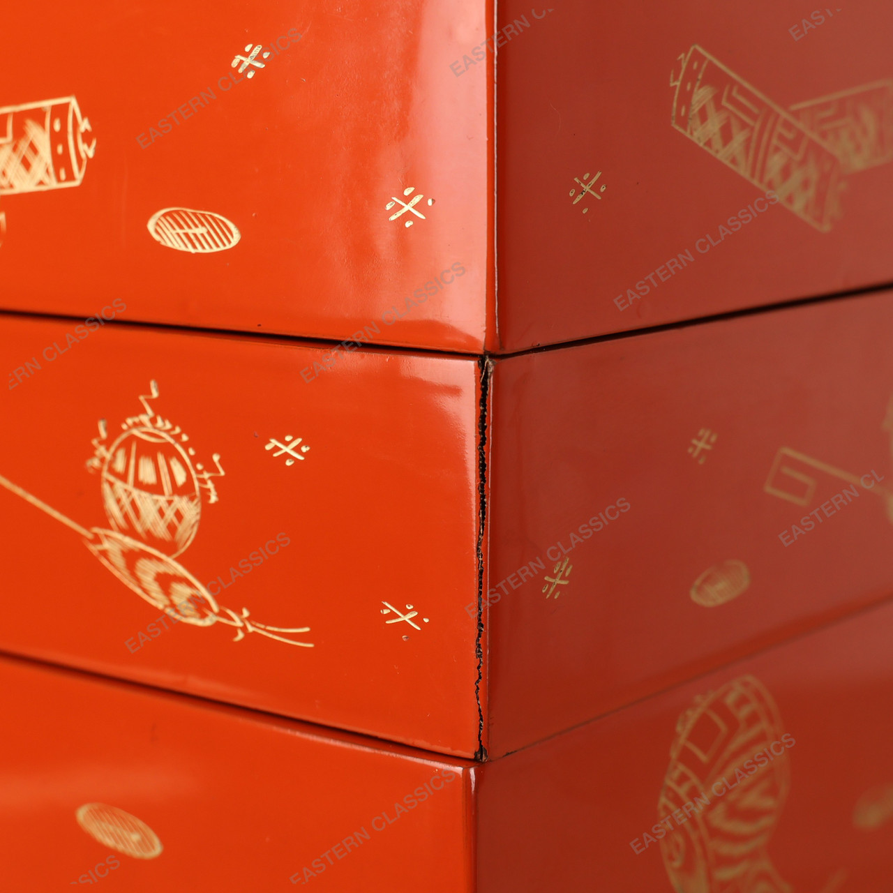Vintage Japanese Jubako Tiered Food Box - 1920s Taisho Era (25D-275 ...