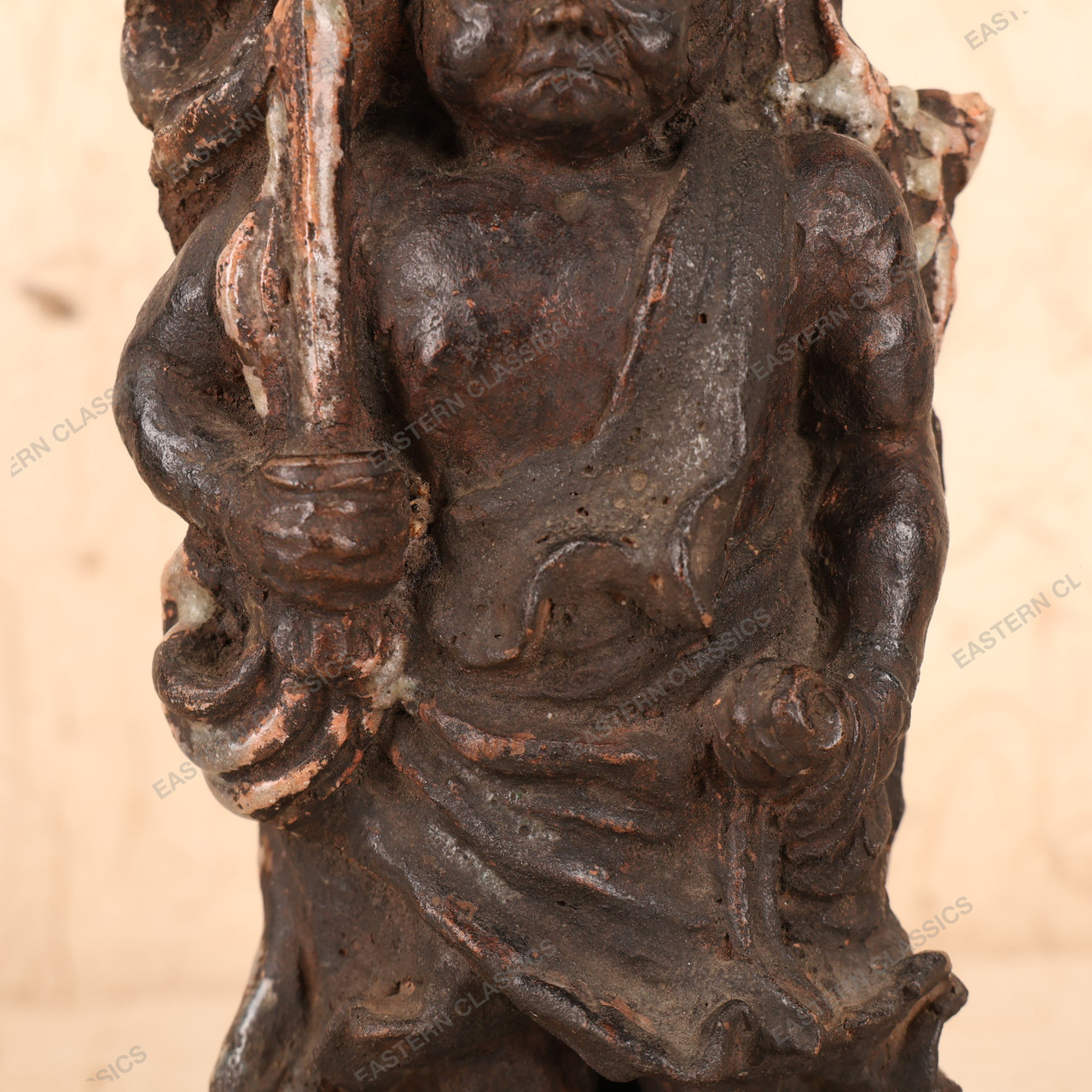 Antique Japanese Fudo Myo-o Statue - 1920s Taisho Era (25D-434 ...