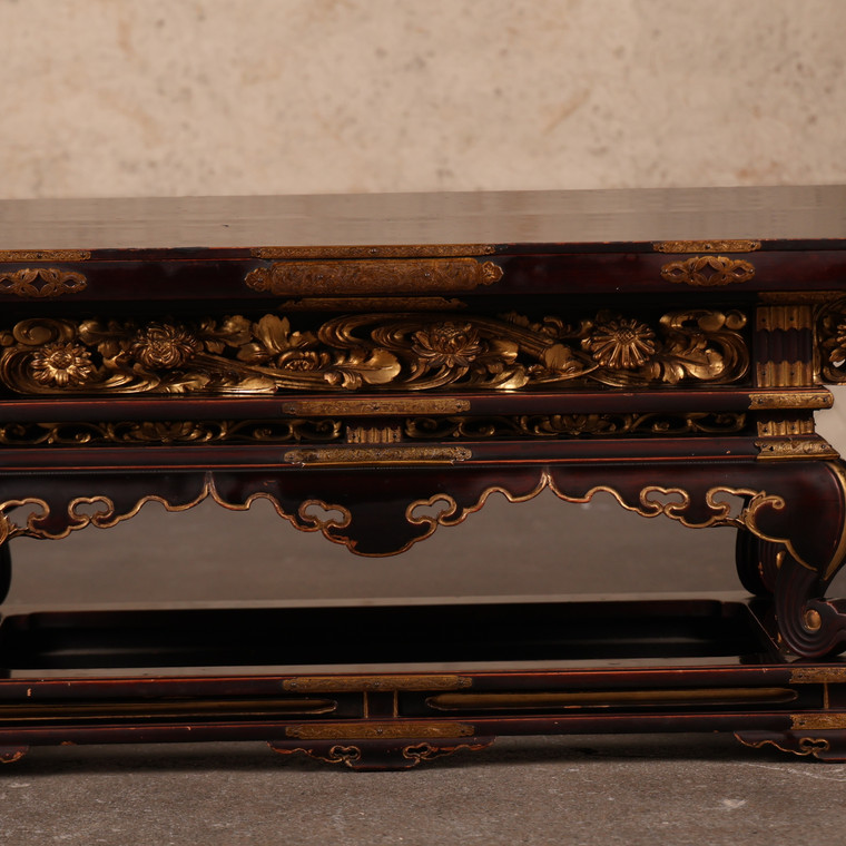 Japanese Buddhist Large Altar Table — 1920, Taisho Era (SKU: 23F-113 ...