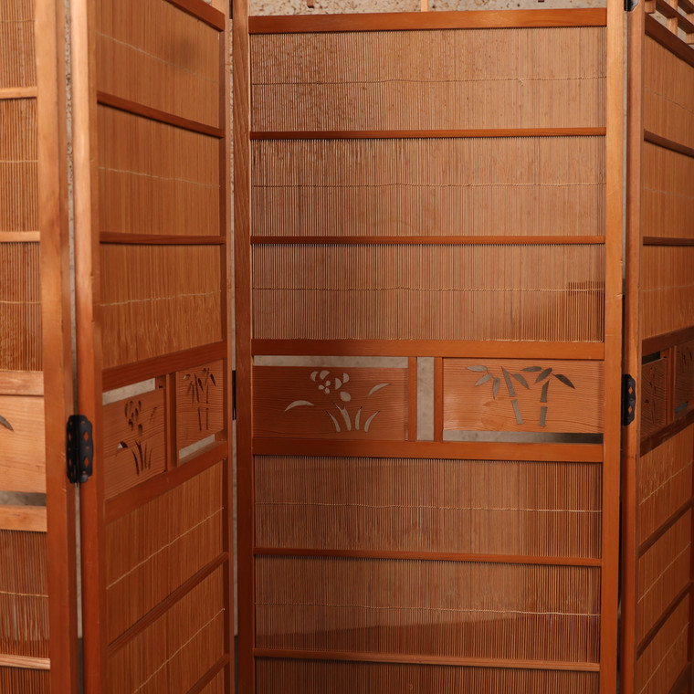 Japanese Tsuitate Divider 4 Panel Screen (472)