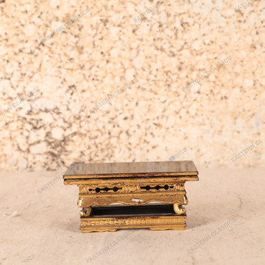 Vintage Japanese Altar Table Religious Item — Wood, 1950, Showa Era ...