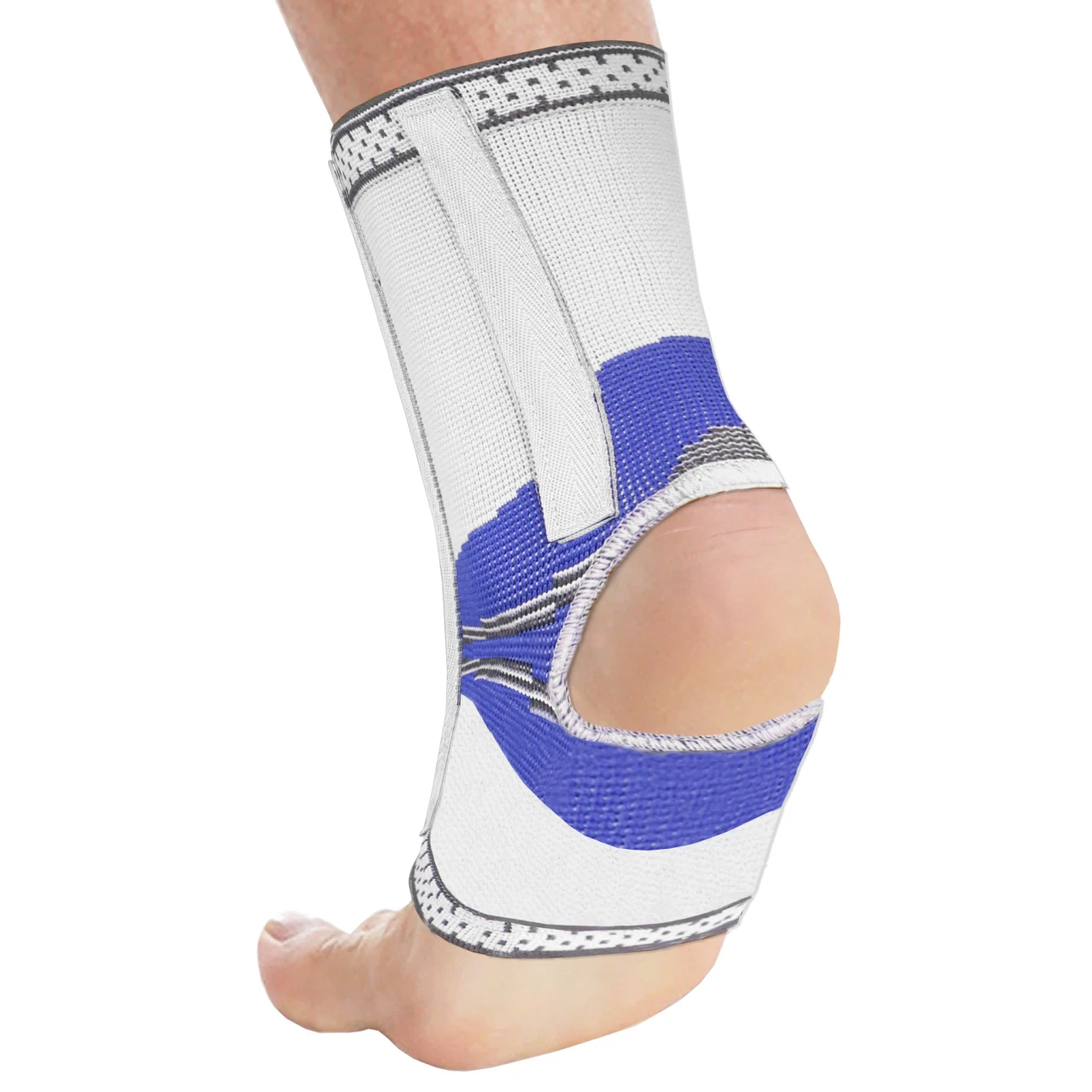 0063 EA/1 CHAMPION ANKLE SUPPORT W/ SPIRAL STAYS, GREY Sizes: S-XL ...
