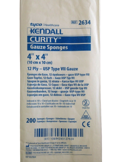 Buy Online CURITY GAUZE SPONGE KENDALL 2634 Canada