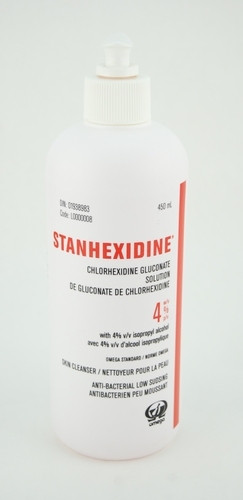 Buy Online OMEGA LABORATORIES L0000008 CLEANSER CHG STANHEXIDINE 4% w/4 ...
