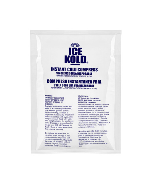 Airway - AIR 5047 - CS/24 INSTANT COLD COMPRESS, DISPOSABLE 6"X8 ...
