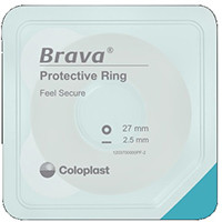 BX/10 BRAVA WIDE ADHESIVE PROTECTIVE RINGS 27MM ID 76MM OD 2.5MM THICK ...