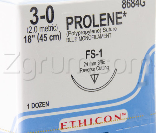 BX/12 SUTURE PROLENE SZ 3-0 - Lifesupply.ca - Canadian Wellness ...