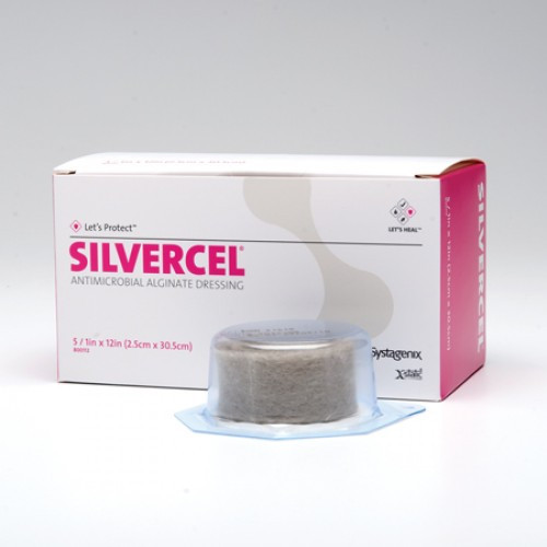 BX/5 SILVERCEL HYDRO-ALGINATE ANTIMICROBIAL DRESSING W/ SILVER (2.5 x ...