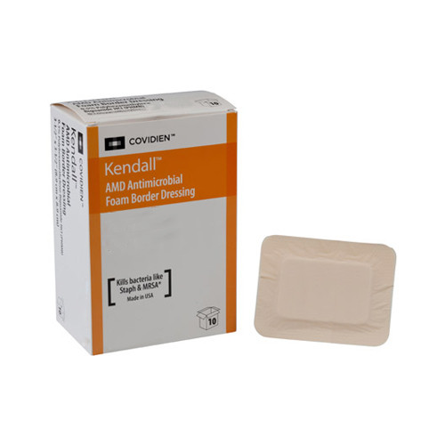 BX/10 AMD FOAM BORDER DRESSING WITH PHMB, 3.5 X 5.5" - Lifesupply.ca ...