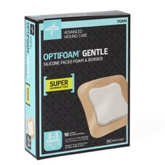 Medline - MDL MSC2133EP - BX/10 OPTIFOAM GENTLE FOAM BORDER 7.5cm x 7 ...
