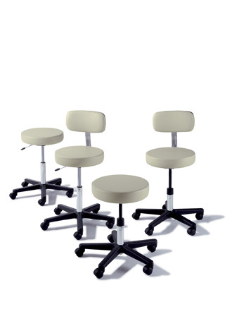 RITTER AIR LIFT STOOL WITH BACK AND GLIDE, OBSIDIAN - Lifesupply.ca ...