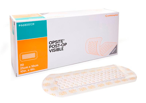 Smith & Nephew - SNU 66800136 - BX/20 OPSITE OPOV 10CMX8CM - Lifesupply ...