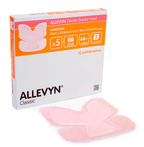 BX/5 ALLEVYN GENTLE BORDER HEEL DRESSING - Lifesupply.ca - Canadian ...