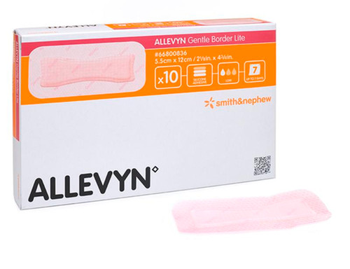 Smith & Nephew - SNU 66800840 - BX/10 ALLEVYN GB LITE 15X15CM ...