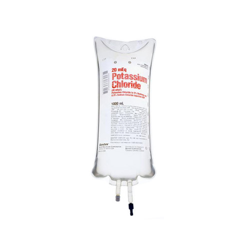 20mmol Potassium Chloride in 5% Dextrose and 0.9% Sodium Chloride ...