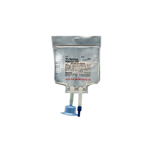 5% Dextrose Injection Solution, Mini Bag Plus Container - Lifesupply.ca ...