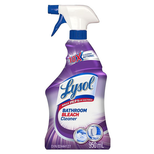 LYSOL® Bathroom Bleach Cleaner 950 mL - CASE (12 each/case ...