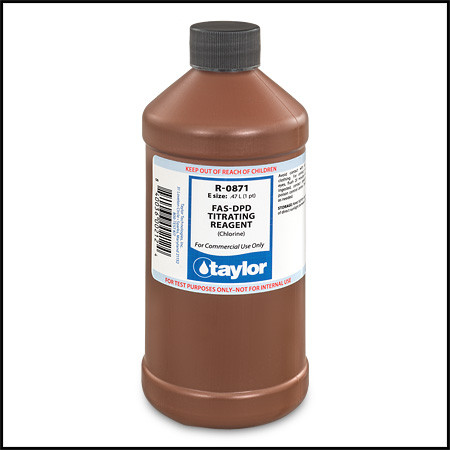 Taylor R-0871-E 16oz FAS-DPD B1274 Titrating Reagent (Chlorine)