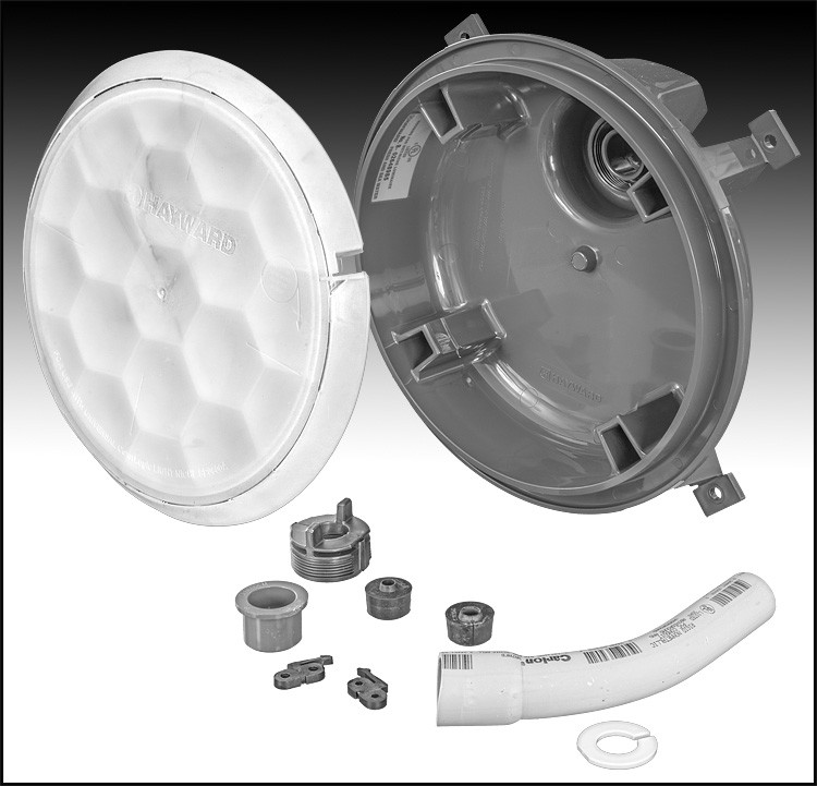 HAYWARD LFGUY1000 SHALLOW NICHE POOL-GUNITE 1"-3/4" PLASTIC