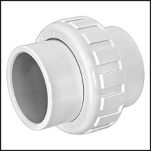Praher Union 1 1/2" X 1 1/2" PVC Fitting SCH 40 Slip X Slip (#150-100)