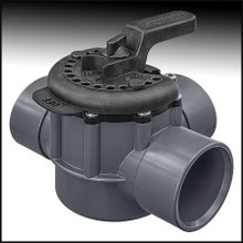 Pentair/PacFab 2-1/2" X 2" PVC 3 Way Valve (#263028)