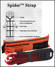 SPIDER STRAPS FOR BACKBOARD