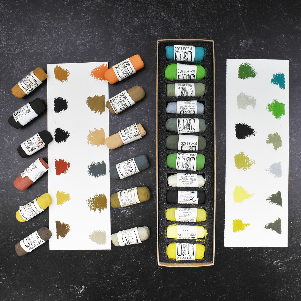 Diane Townsend Soft Form Pastel Set of 12