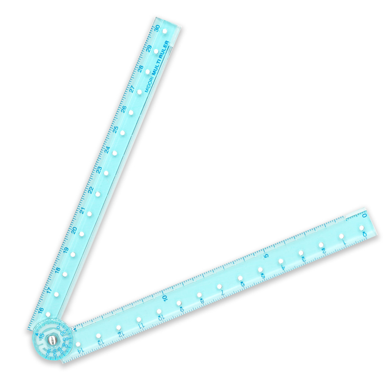 30cm Multi-Angle Ruler, Black