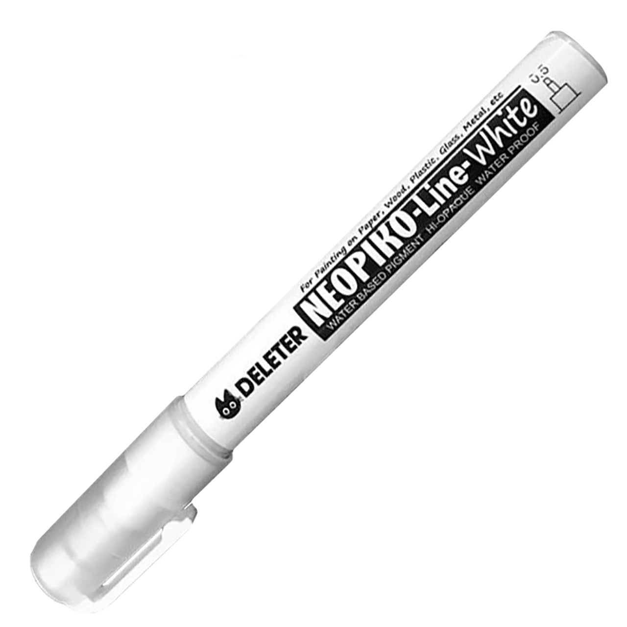 Deleter Neopiko Line White Pen, 0.5mm
