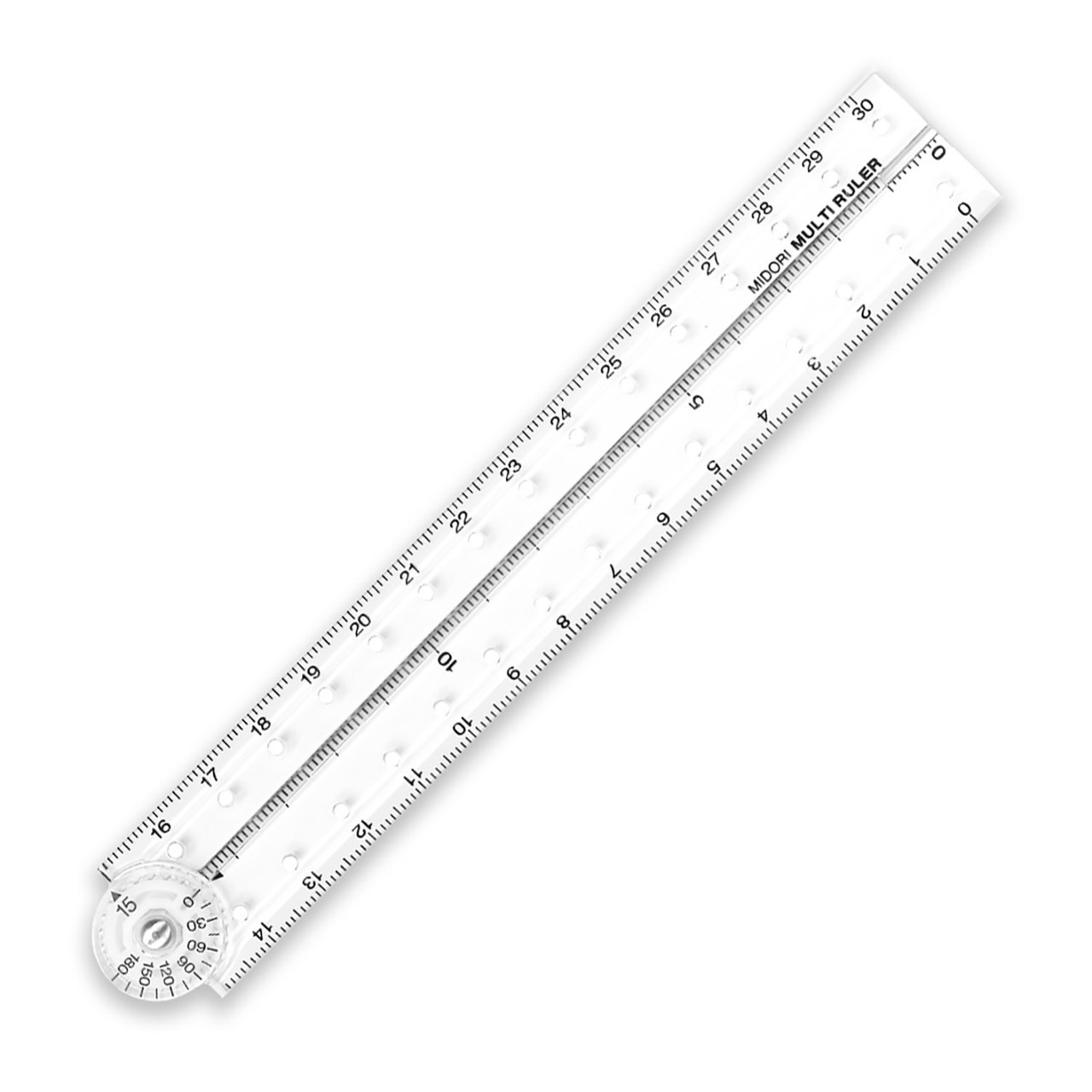 30cm Multi-Angle Ruler, Pink