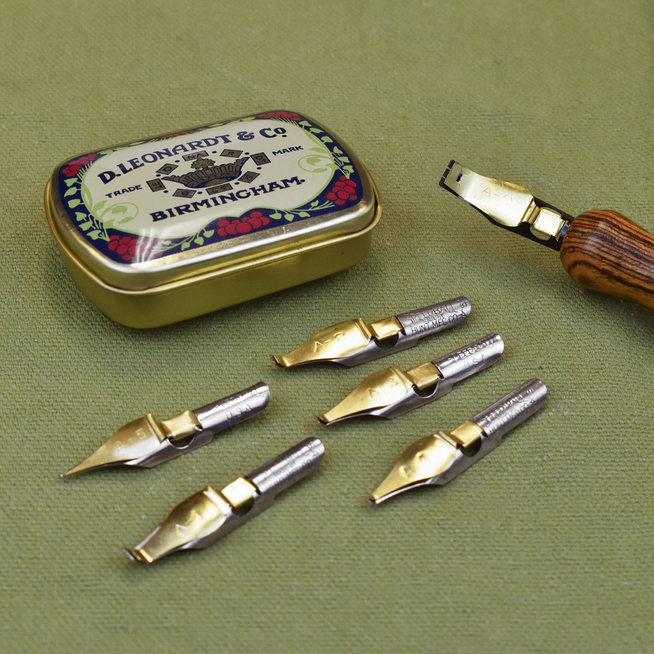 Speedball C Broad-Edge Nibs with Three Reservoirs