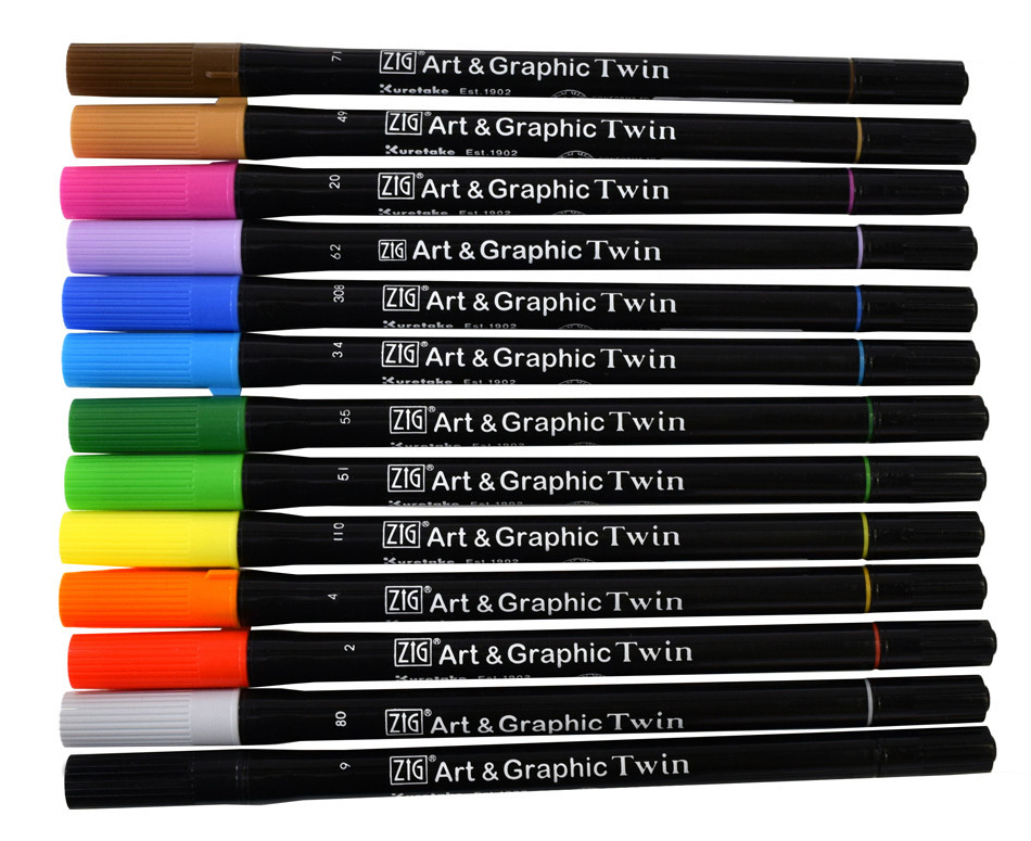 Zig Art & Graphic Twin Marker