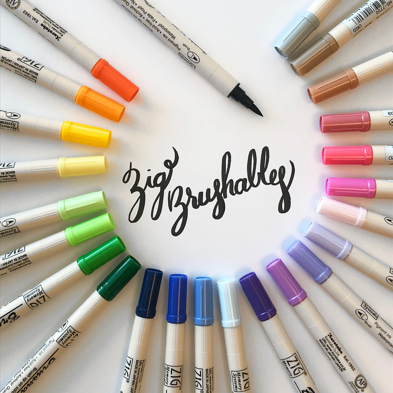 Zig Brushables 24 Set