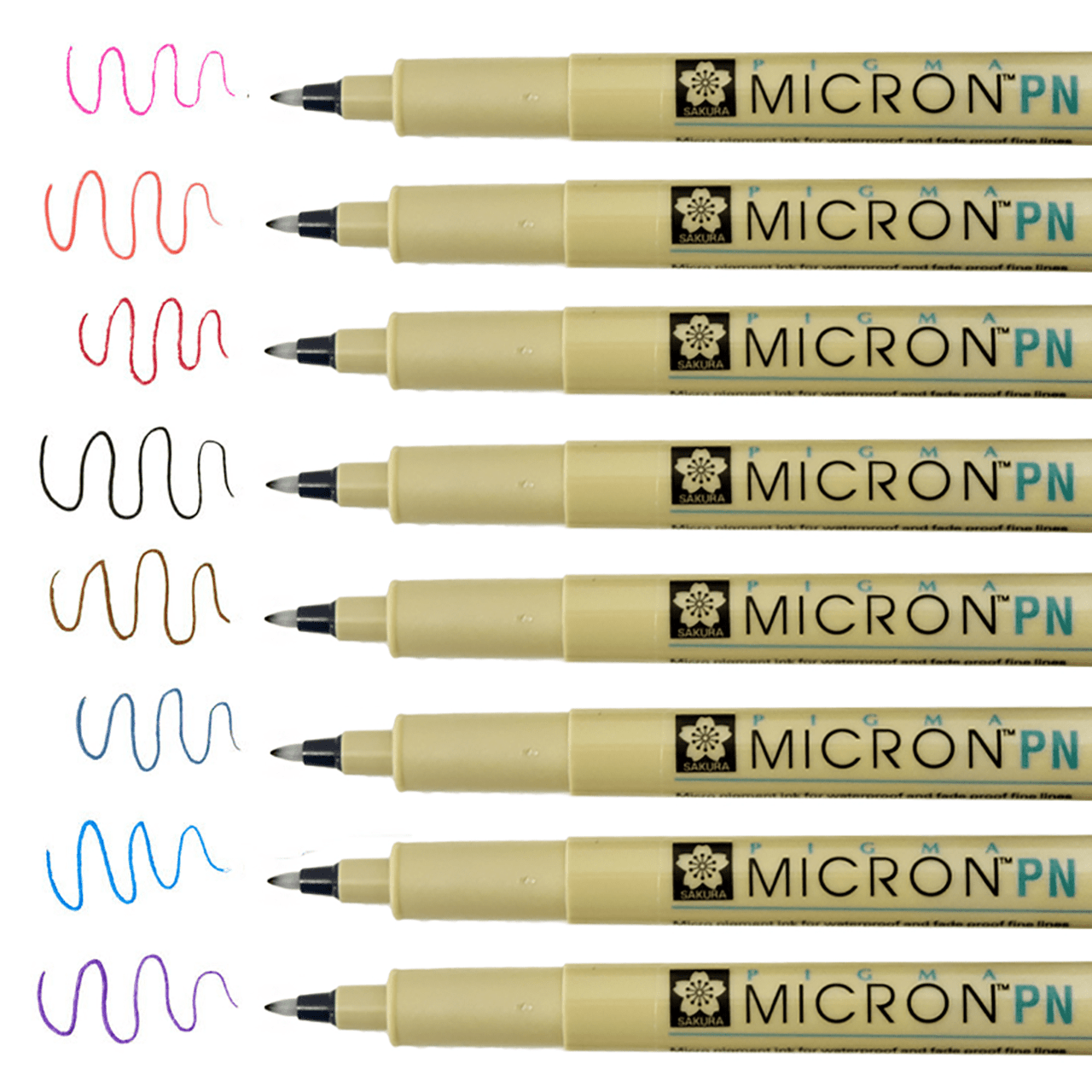 Sakura Pigma Micron, Set of 4 Fine Tip