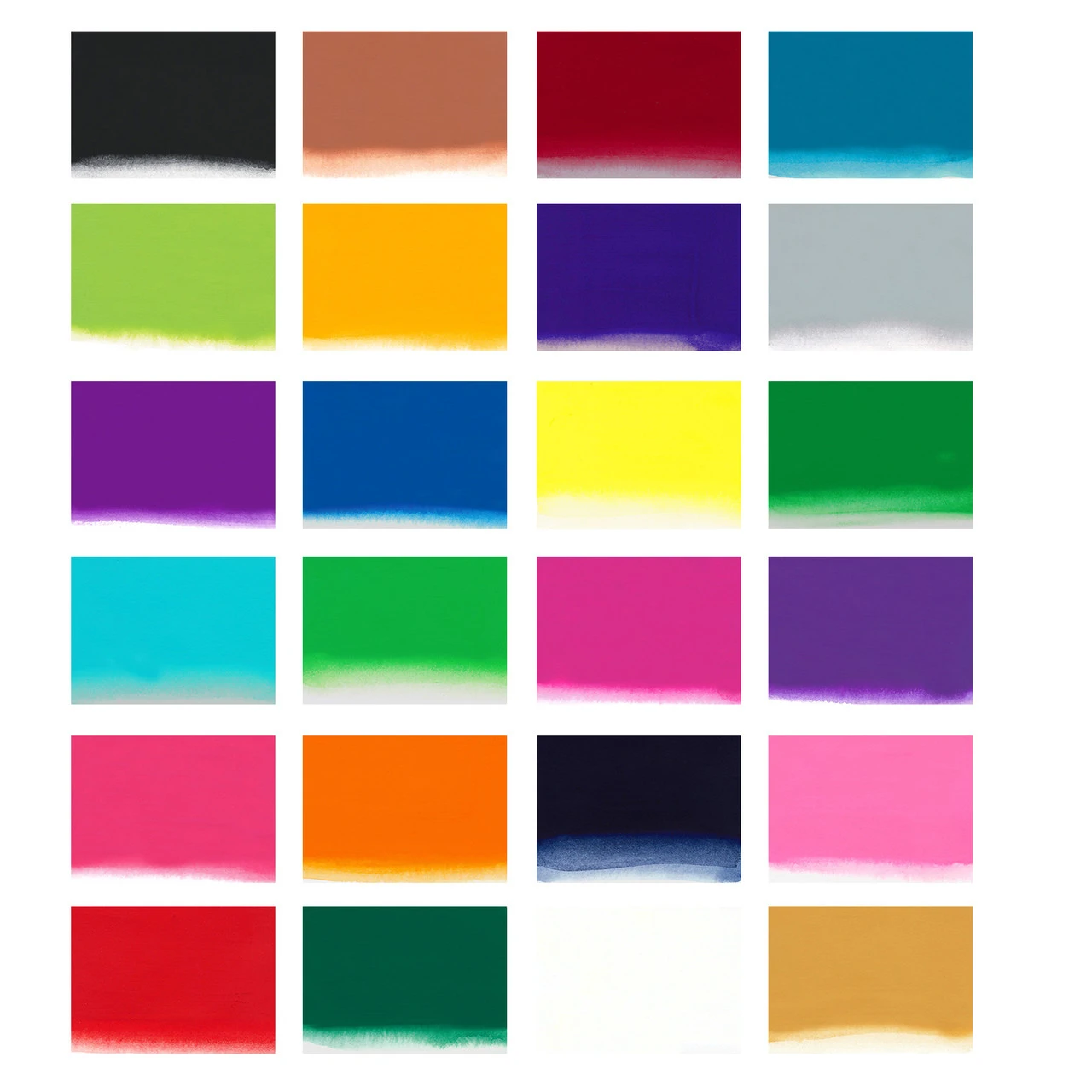 Nicker Poster Color, Set of 24