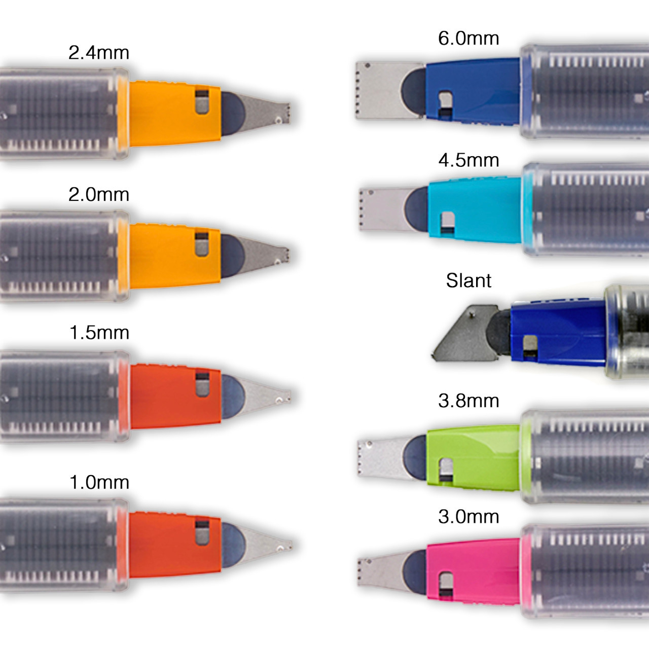 Pilot Parallel Pen, Set of Original Sizes