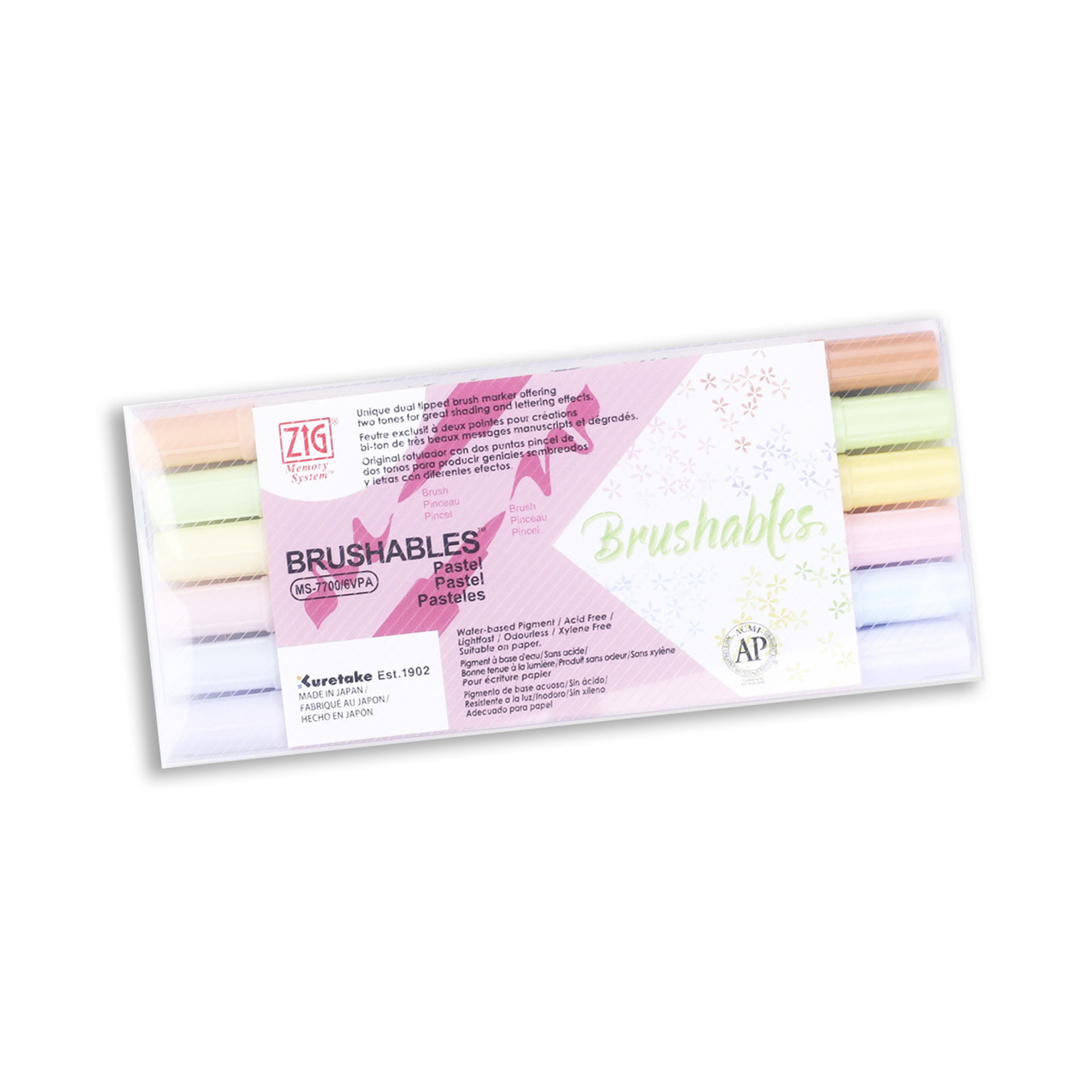 Zig Illustration Marker Basic Set 2, 5 Piece