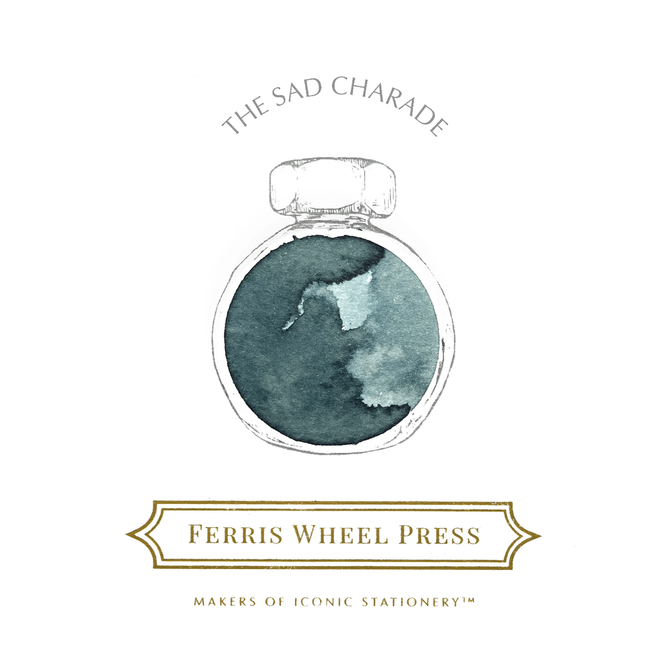 Ferris Wheel Press 38ml Fountain Pen Ink, Main St. Marmalade