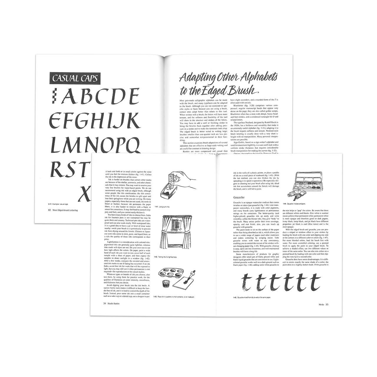 Brush Lettering: An Instruction Manual of Western Brush Lettering by ...